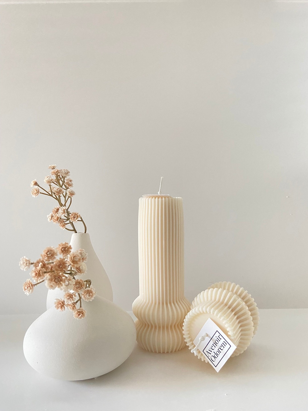 Column Pillar Candle for Modern Home Decoration Perfect Gift - Etsy