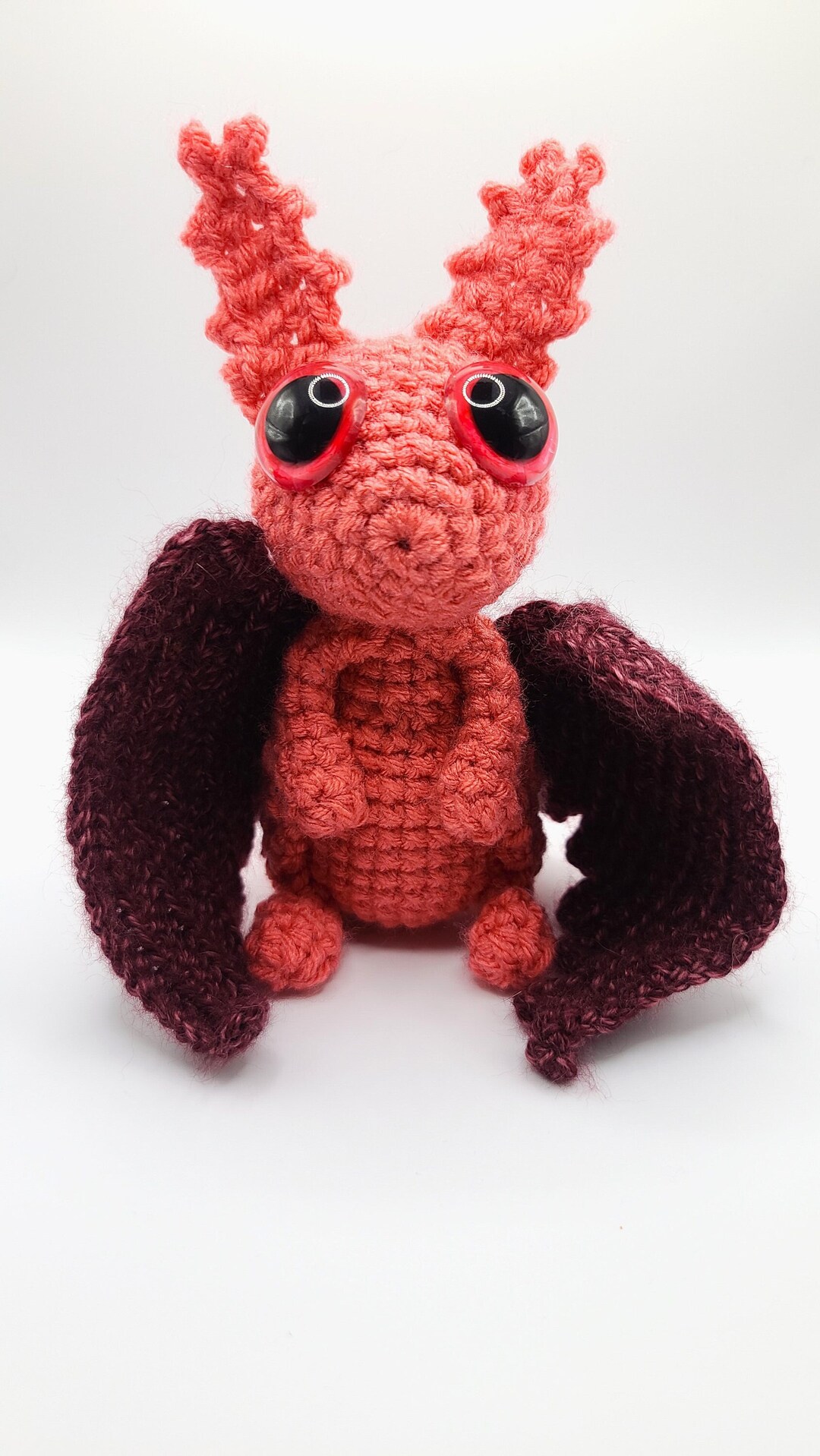 Crochet Mothman Creature - Etsy