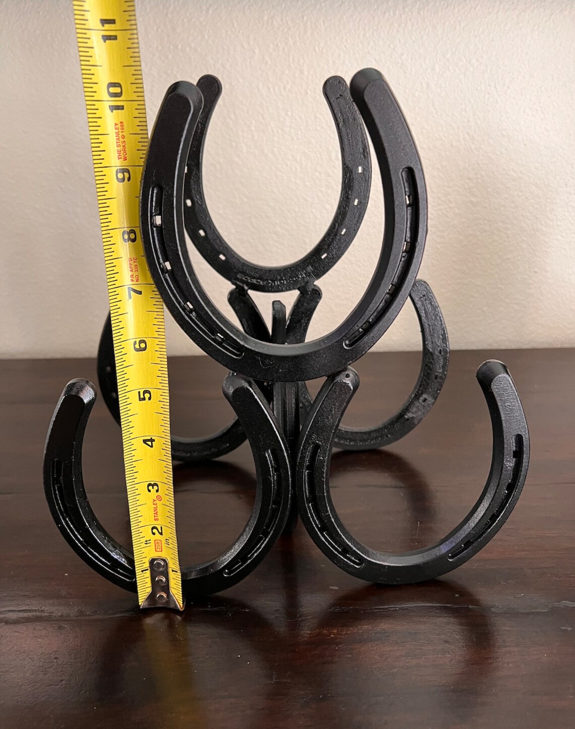 Horseshoe Wine Rack Black - Etsy