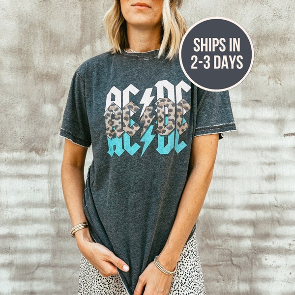 Vintage Graphic Band Tees for Women - Etsy