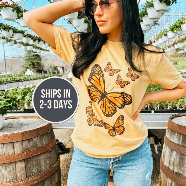 Butterfly Shirt - Etsy