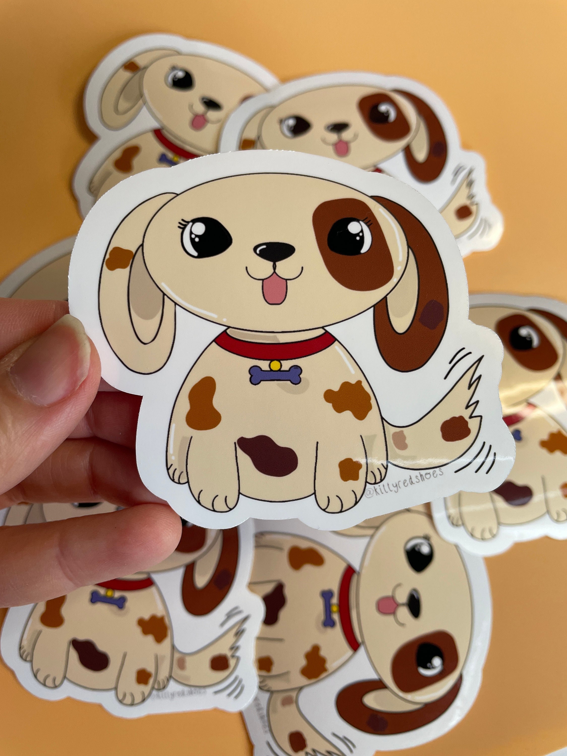 Dog Sticker puppy Stickers for Kids Dog Lover Animal - Etsy