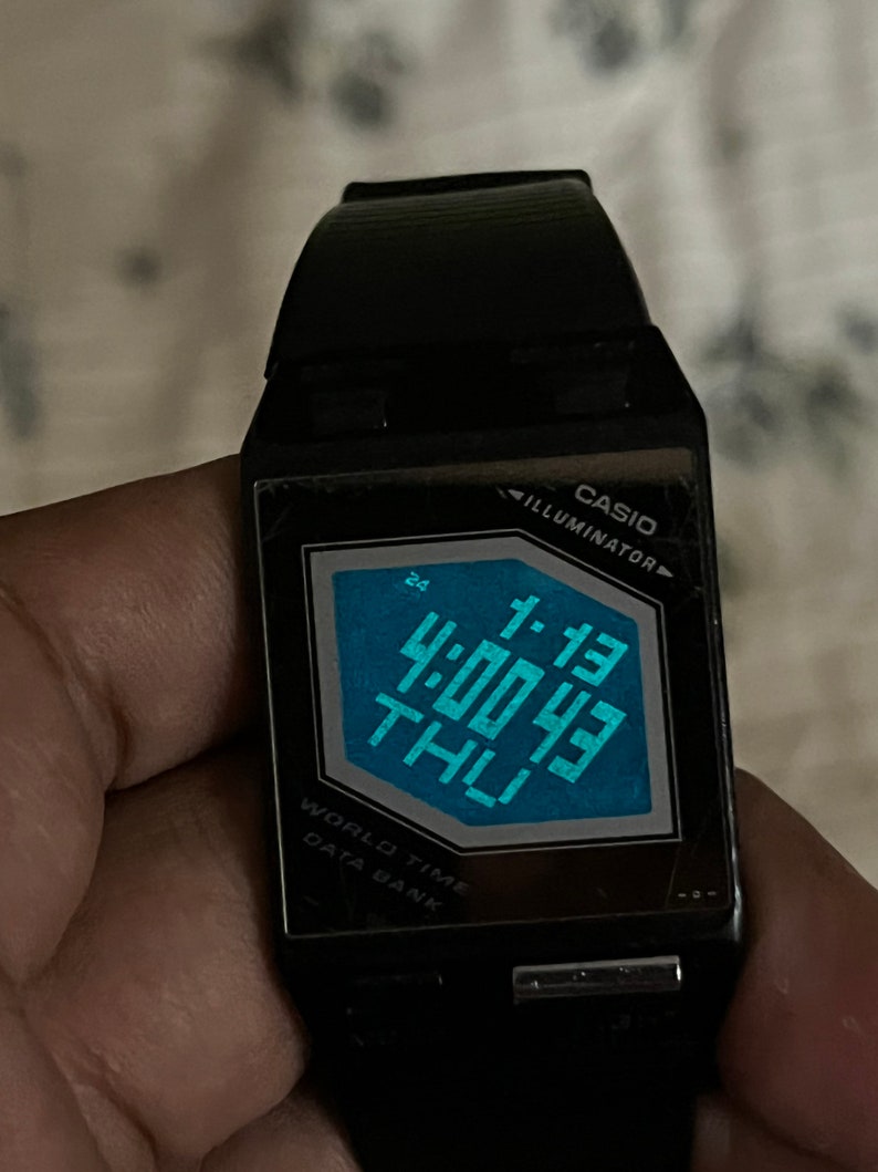 Vintage Casio Film Watch Fs00 Vintage Archival Digital Watch - Etsy