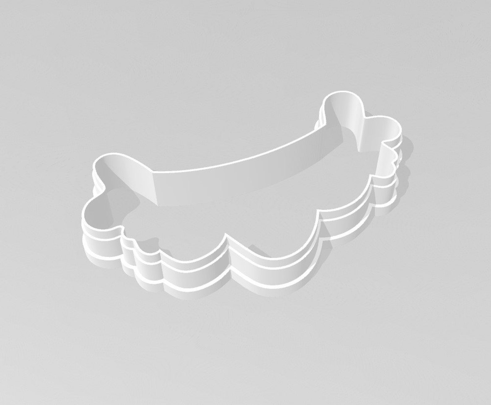 Banner Cookie Cutter - Physical Cutter - Etsy