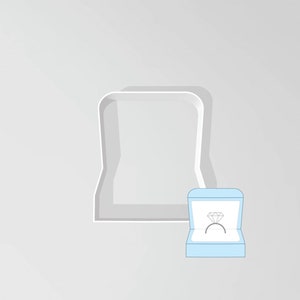 Ring Box Cookie Cutter - STL File for 3D Printing - PYO - Etsy
