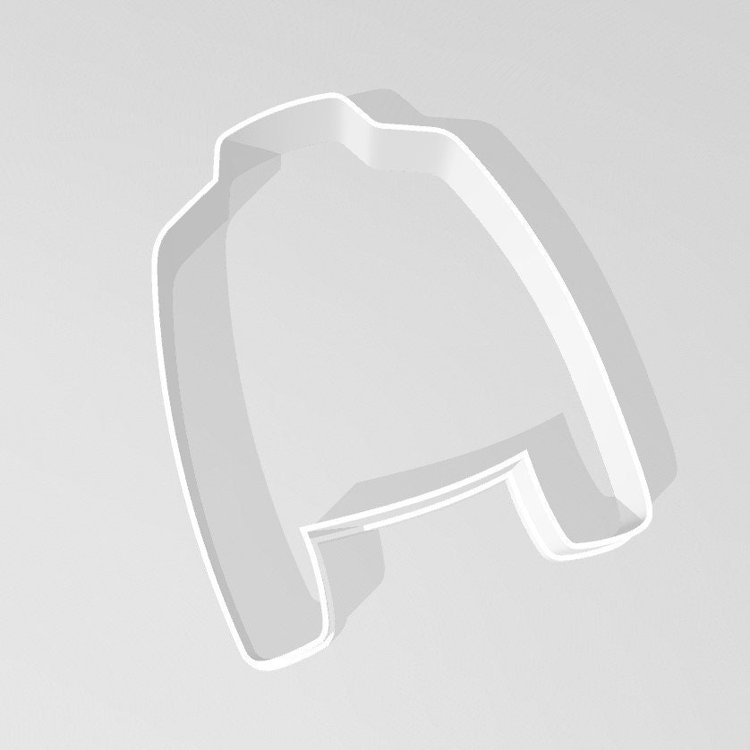 Denim Jacket Back Cookie Cutter - Physical Cutter - Etsy