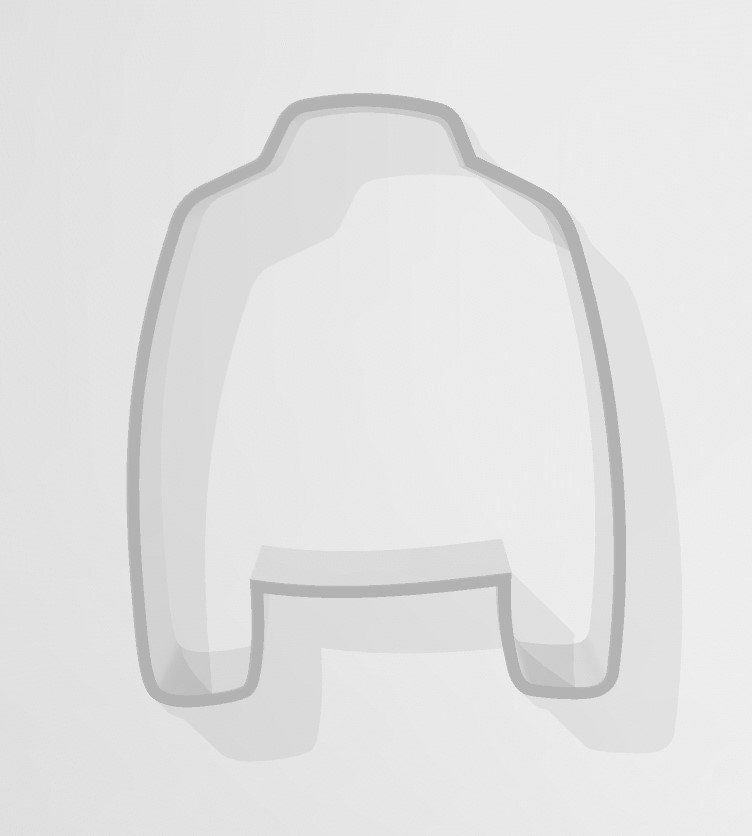 Denim Jacket Back Cookie Cutter - Physical Cutter - Etsy