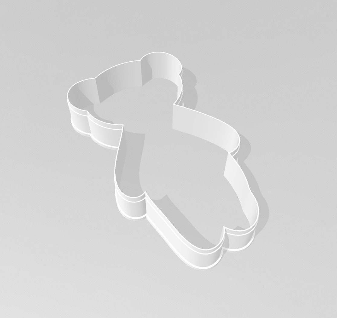 Teddy Bear - Standing Full Body - Cookie Cutter - Physical Cutter - Etsy