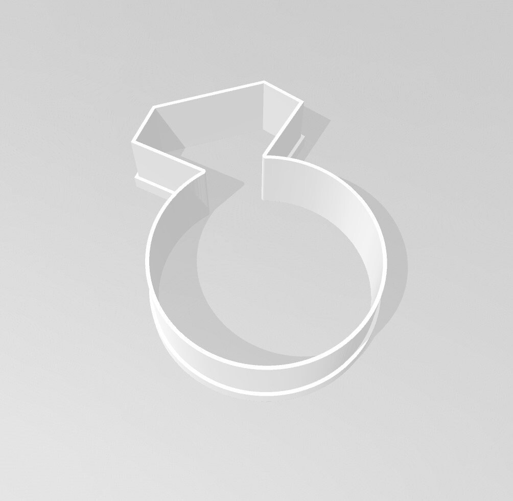Ring Cookie Cutter - STL File for 3D Printing - PYO - Etsy