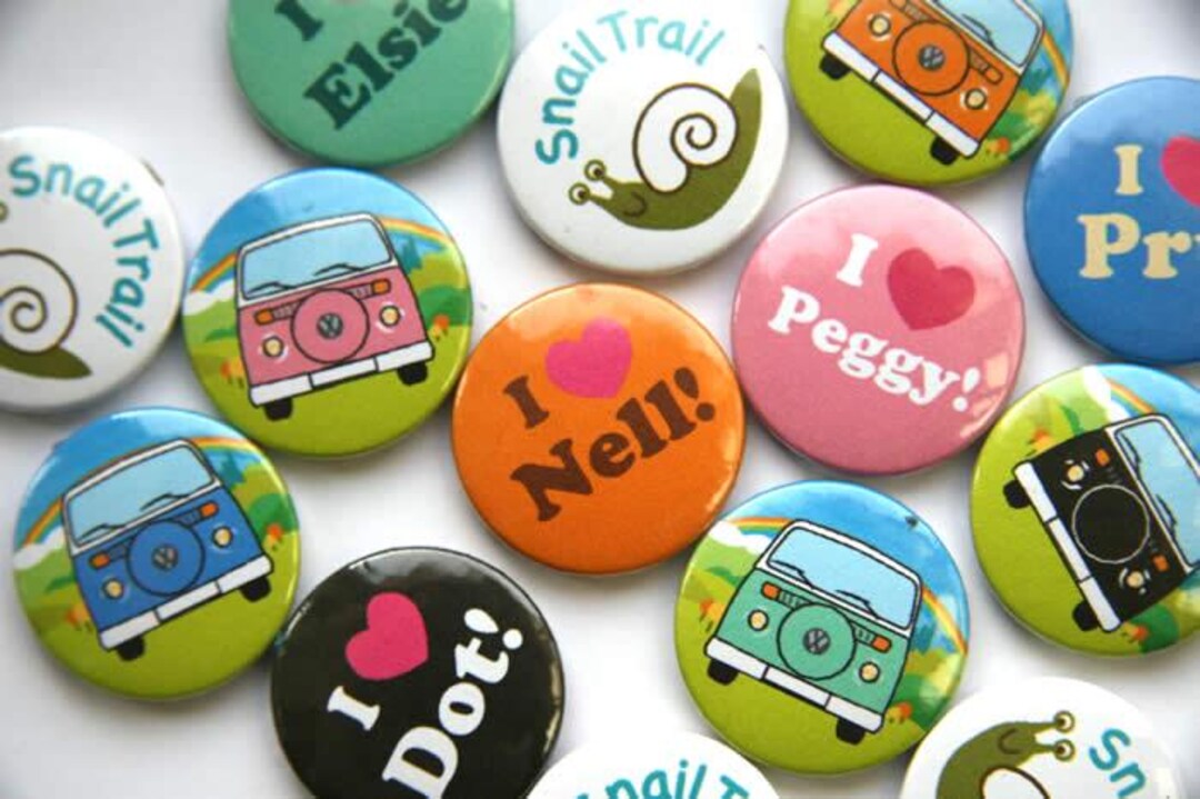 Custom 37mm Button Pins - Etsy
