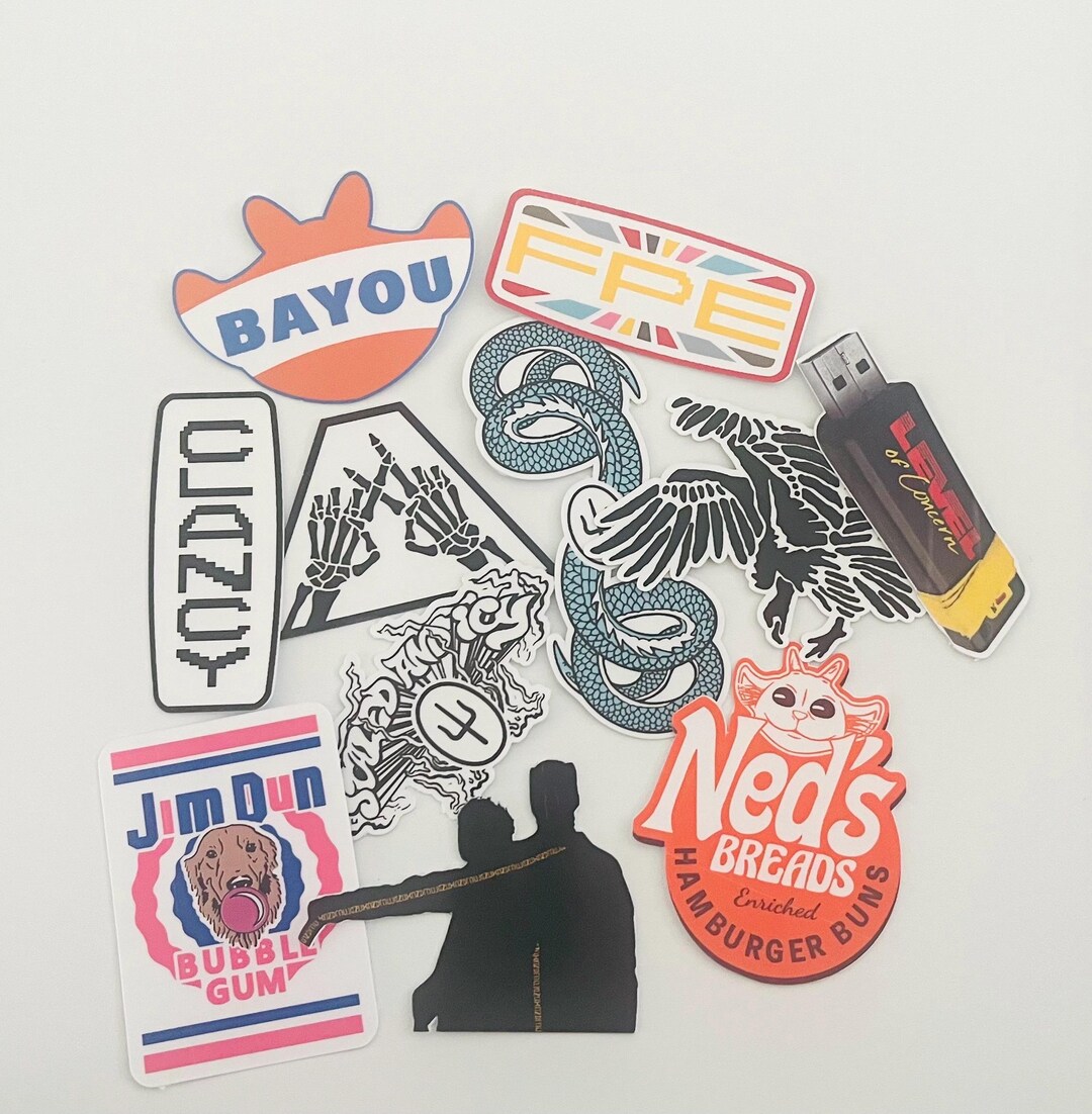 Top Sticker Set (13 Stickers) Premium Twenty One Pilots - Etsy