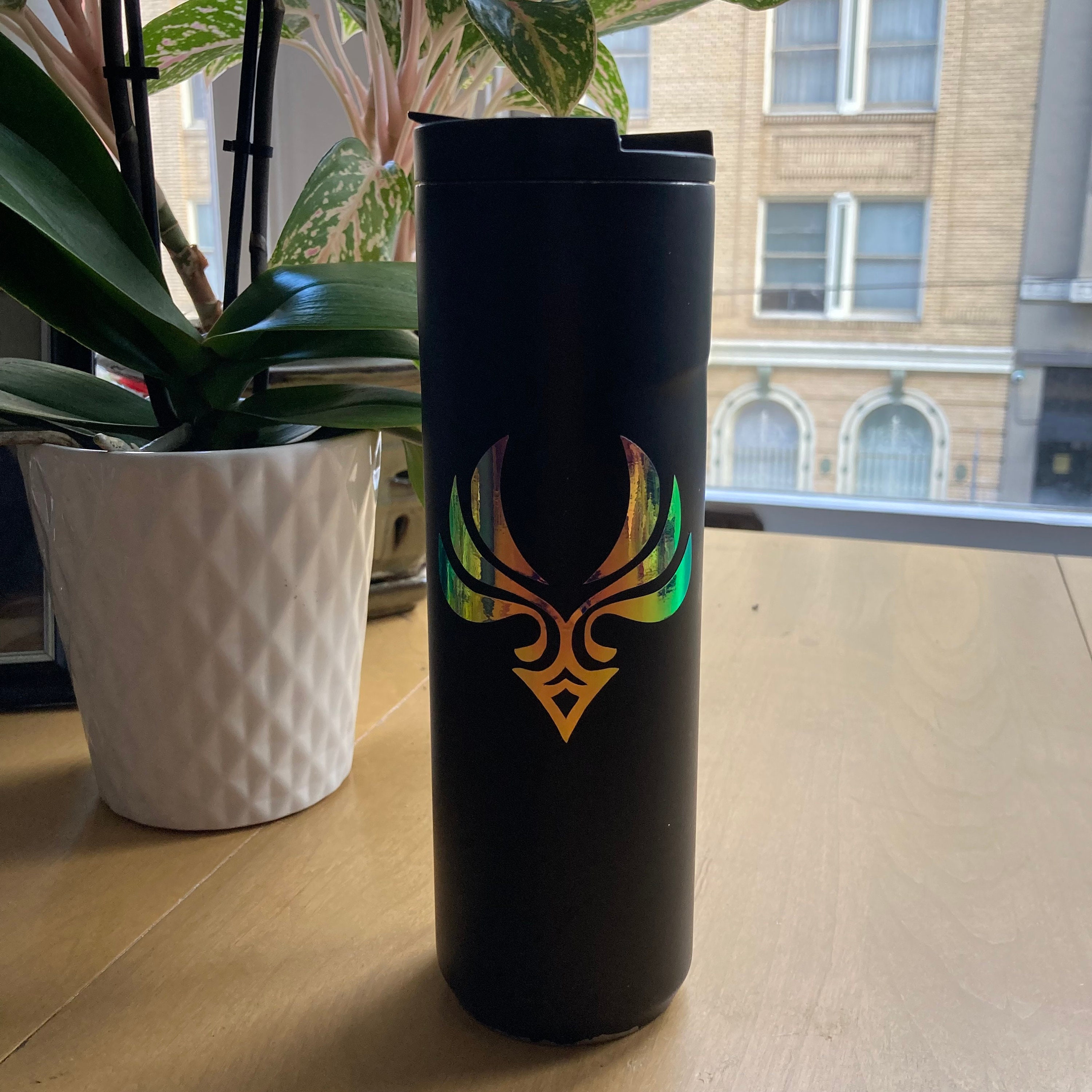 Hu Tao Ghost Vinyl Sticker - Etsy