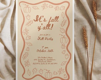 Customizable Editable Christmas Family Party Invitation Instant ...