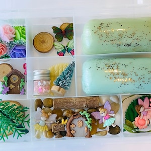 Fairy Play Dough Sensory Kit - Etsy