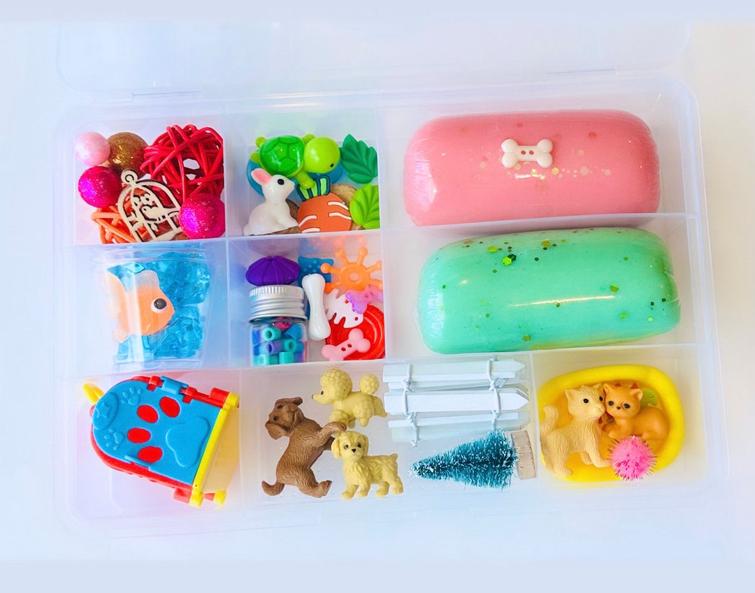 Pets Play Dough Sensory Kit - Etsy