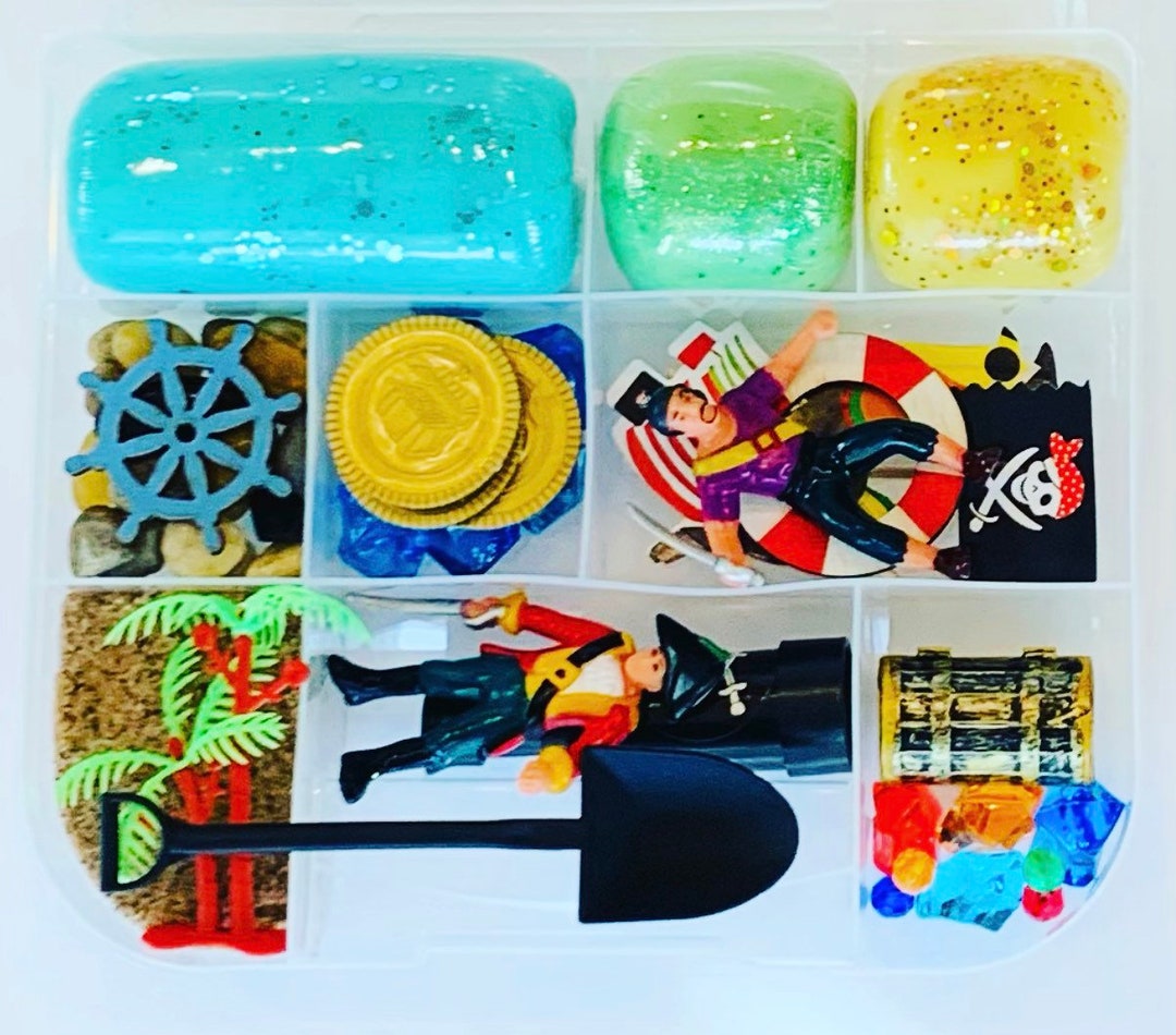 Pirate Play Dough Kit - Etsy