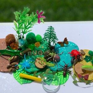 Bugs Play Dough Sensory Kit | Etsy