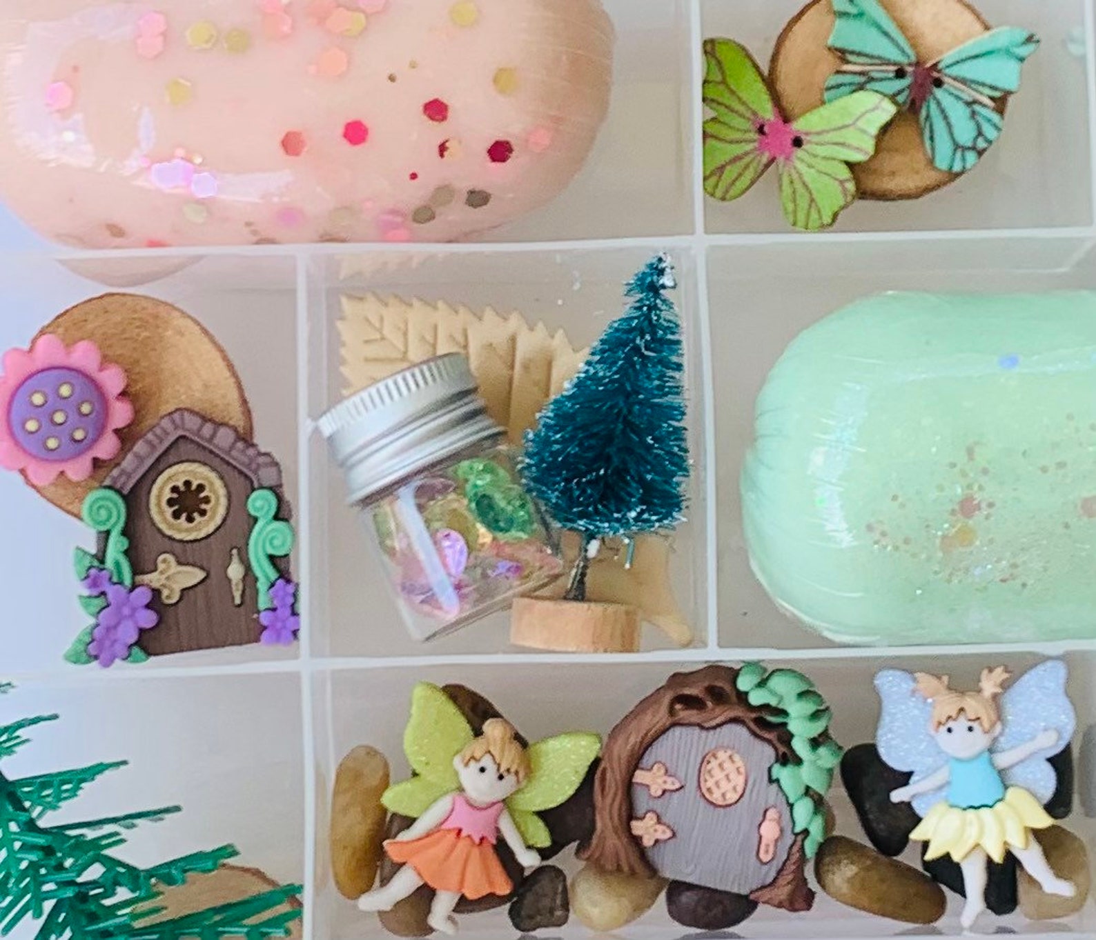 Fairy Play Dough Sensory Kit - Etsy