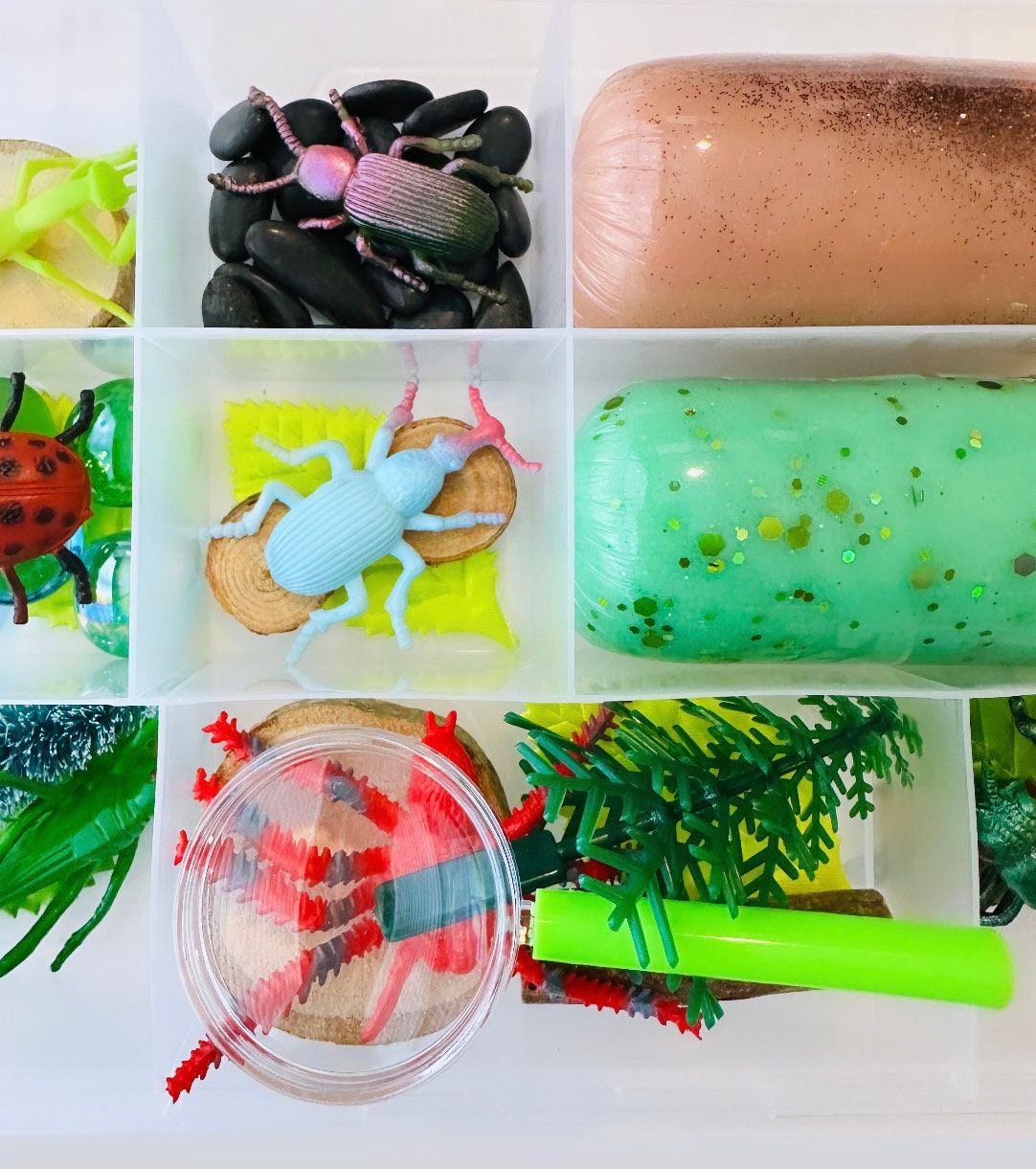 Bugs Play Dough Sensory Kit - Etsy