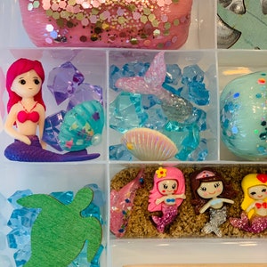Mermaid Play Dough Kit - Etsy