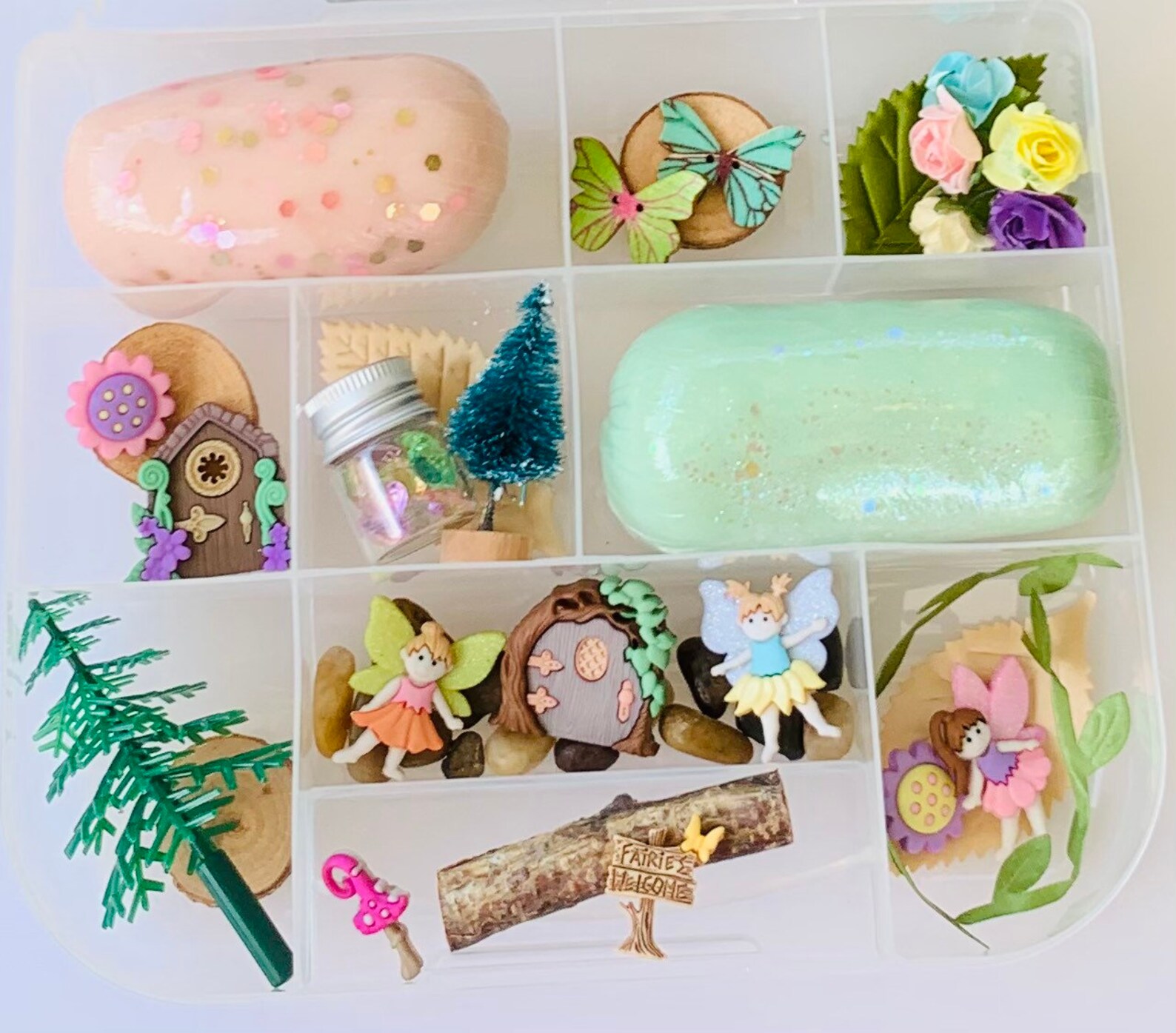 Fairy Play Dough Sensory Kit - Etsy
