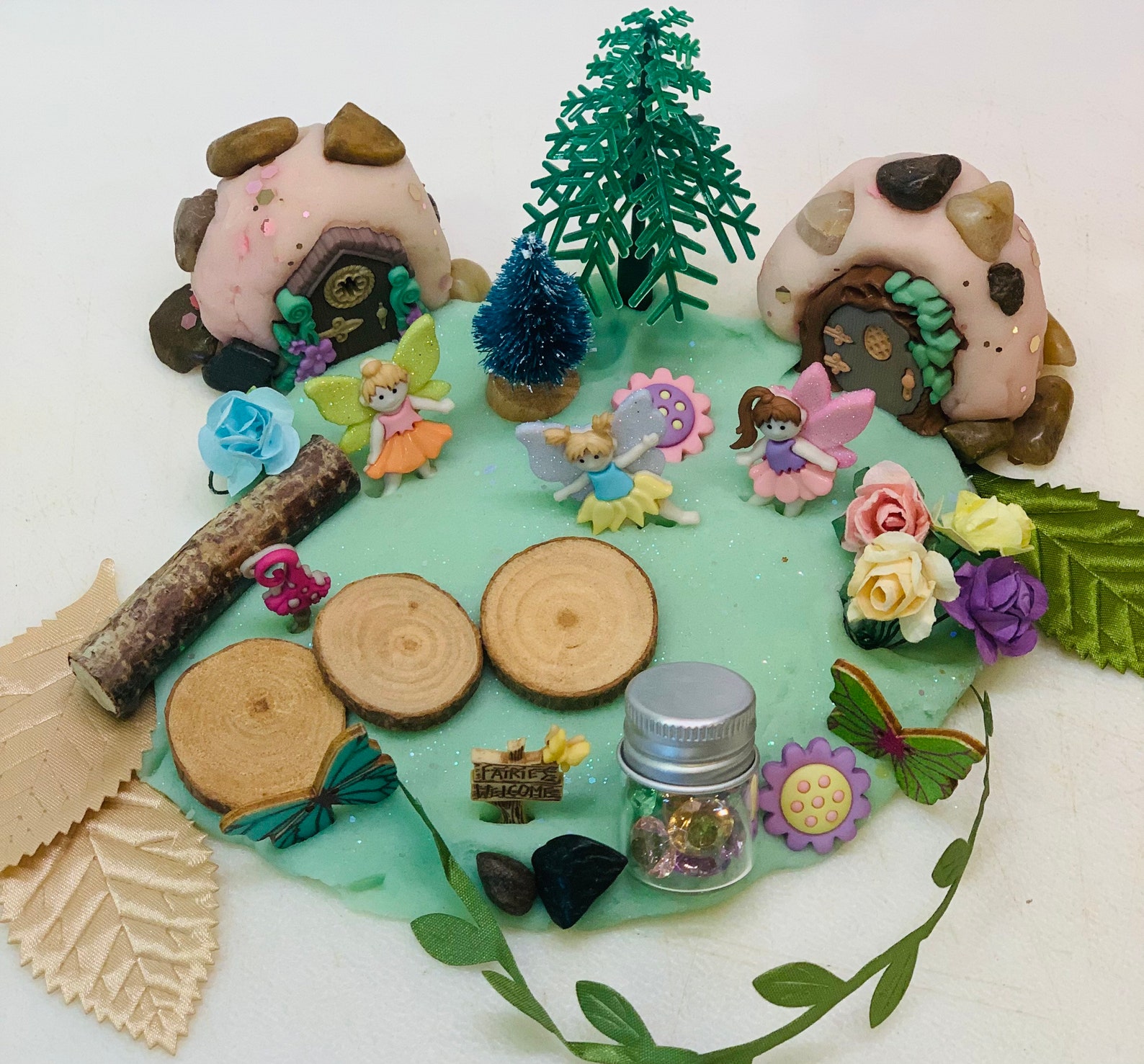 Fairy Play Dough Sensory Kit - Etsy