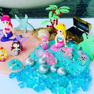Mermaid Play Dough Kit - Etsy