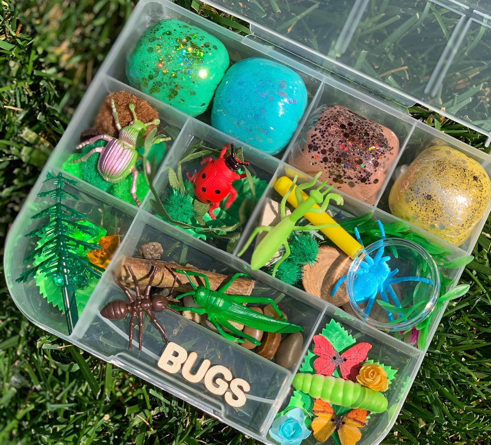 Bugs Play Dough Sensory Kit | Etsy