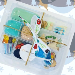 Camping Play Dough Sensory Kit - Etsy