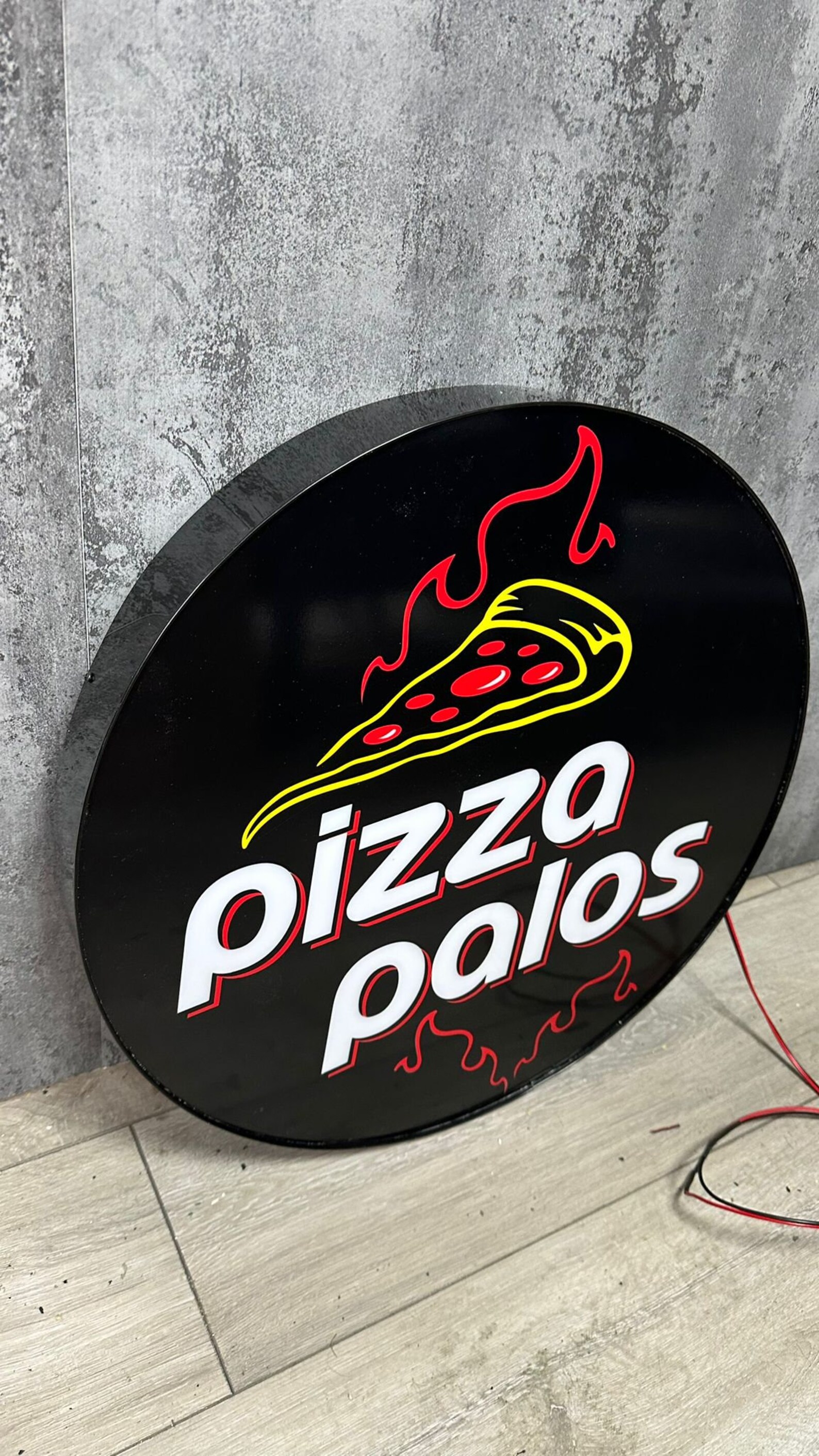 Backlit Sign Logo Light Box Signage Custom Round Led Box - Etsy