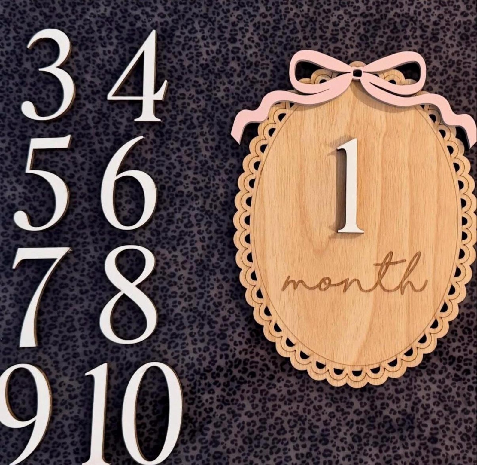 Baby Stats Custom Sign, Baby Name Photo Prop, Baby Foot Print Keepsake ...