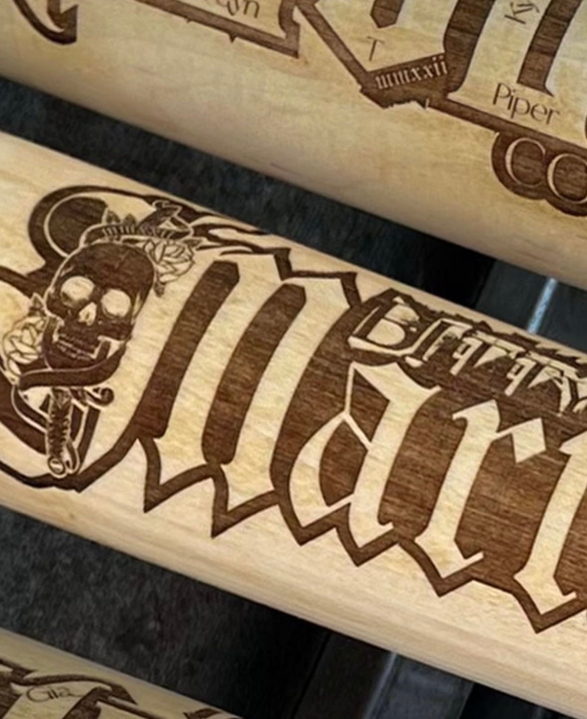 Personalized Baseball Gifts Awesome Personalized Baseball Bat - Full ...