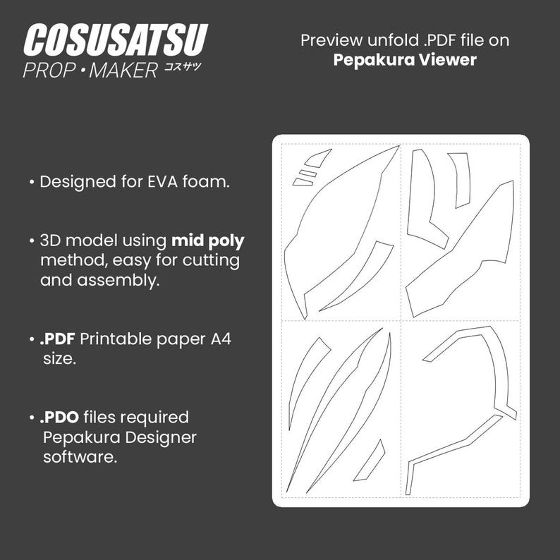 DIY Kamen Rider Nox Knight Helmet Cosplay EVA Foam Template - Etsy