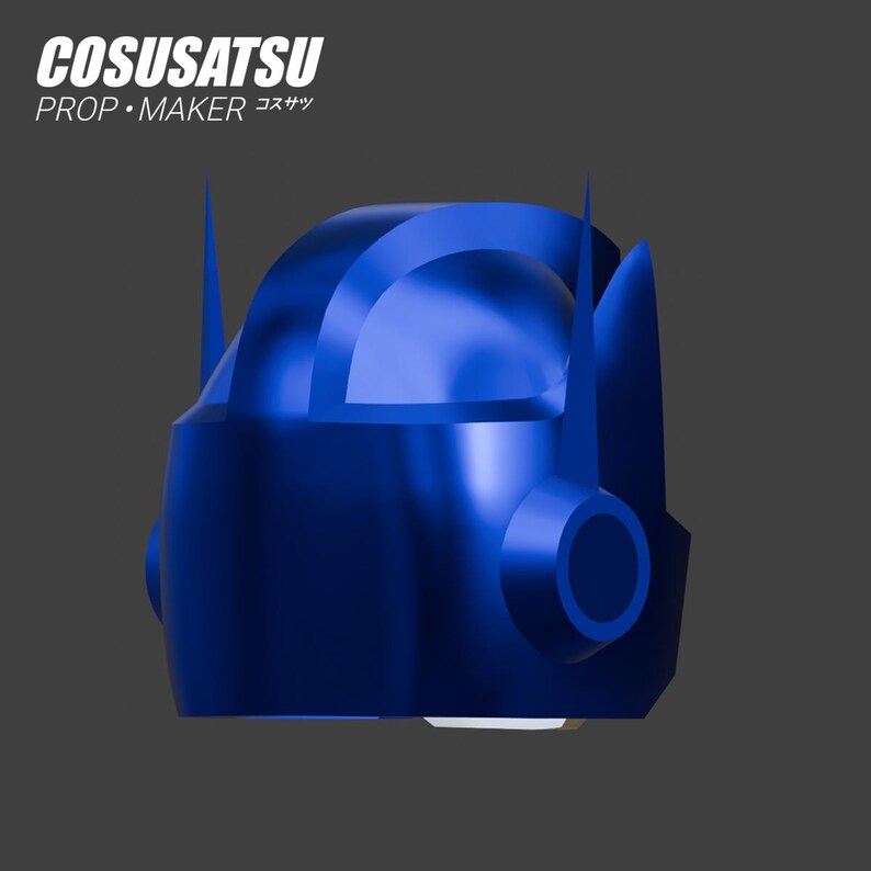 DIY Transformers G1 Optimus Prime Helmet Cosplay EVA Foam Template - Etsy