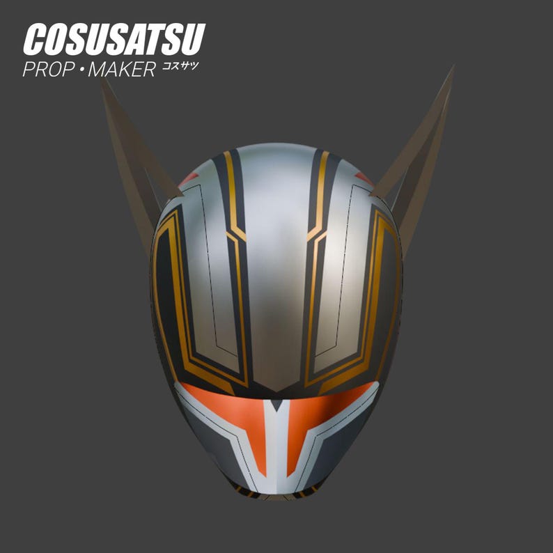 DIY Kamen Rider Nox Knight Helmet Cosplay EVA Foam Template - Etsy