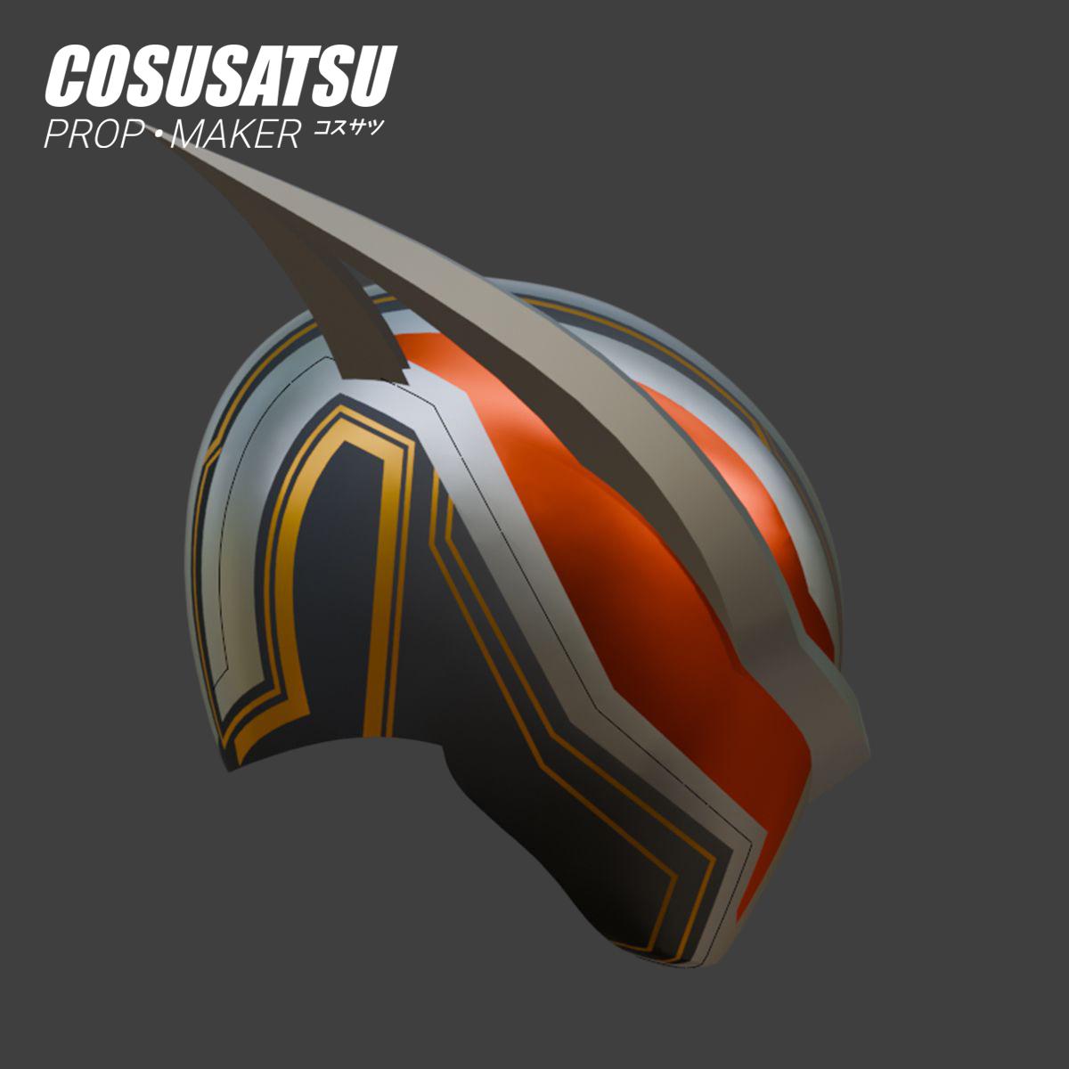 DIY Kamen Rider Nox Knight Helmet Cosplay EVA Foam Template - Etsy