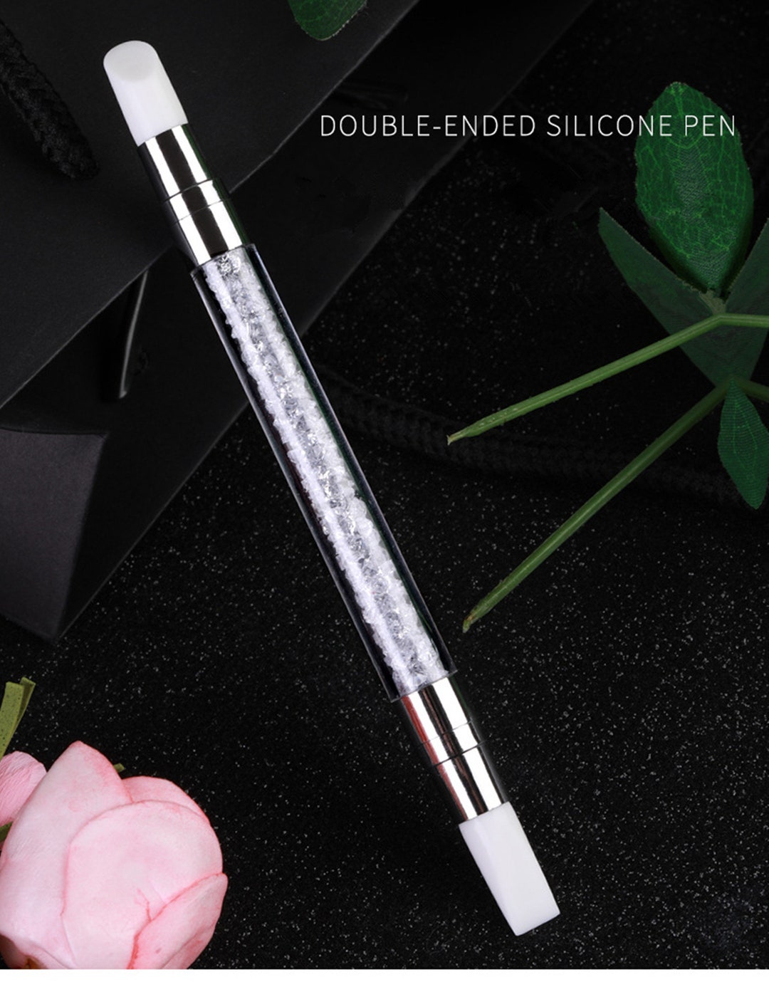 Nail Art Silicone Pen/double-headed Shaping Spot Drilling Embossing ...