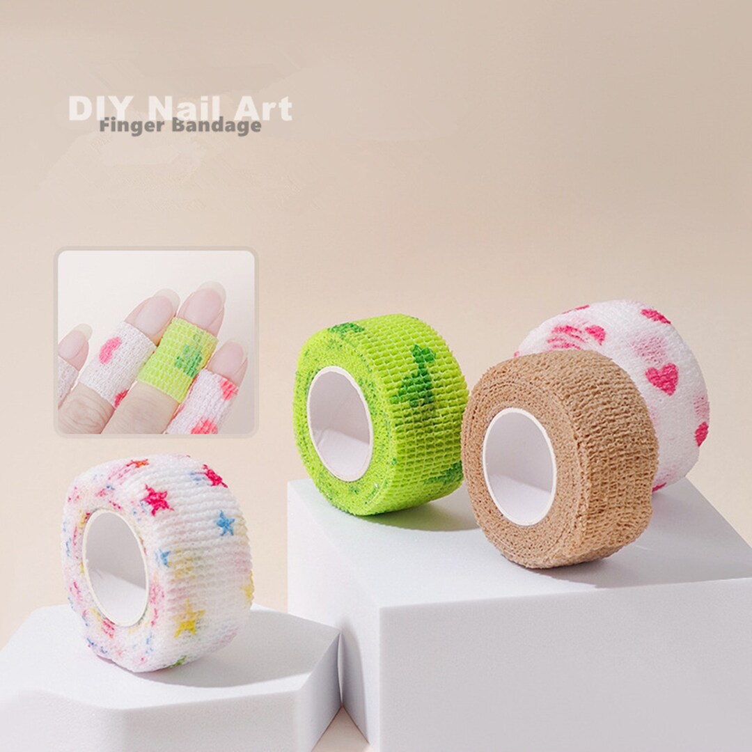 Japanese-style Finger Bandage Breathable/self-adhesive Elastic/diy Nail ...
