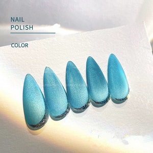 10ml Nail Art Spar Cat's Eye Gel/multi Color Populor Nail Polish/diy ...