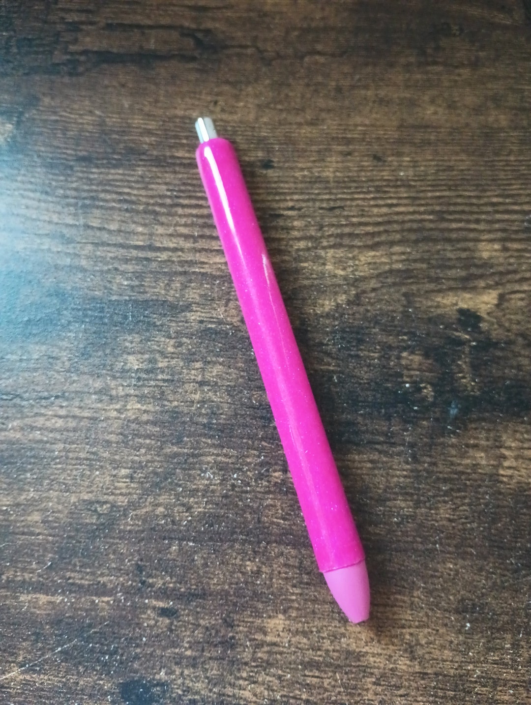 Hot Pink Glitter, Gel Pen With Pink Ink - Etsy