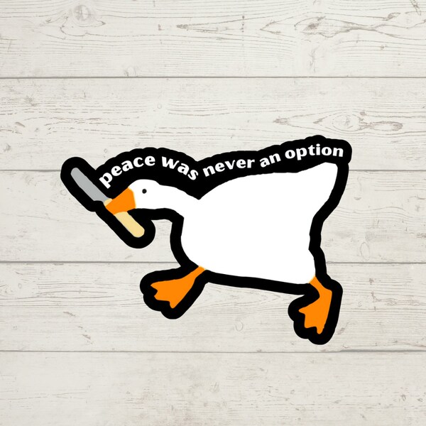 Untitled Goose Game - Etsy