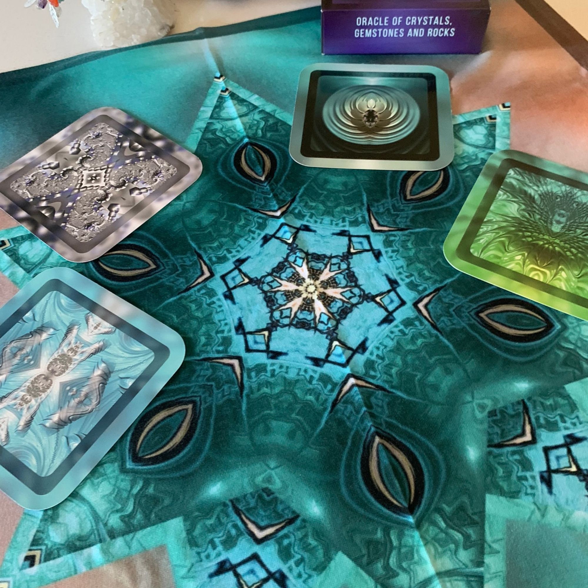 Ensoulistry Cloth, Tarot Cloth, Altar Cloth, Crystal Grid Cloth - Etsy