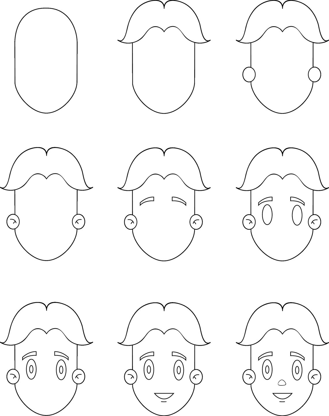 100 Pages - Step by Step Drawing for Kids Printable Worksheets - Etsy