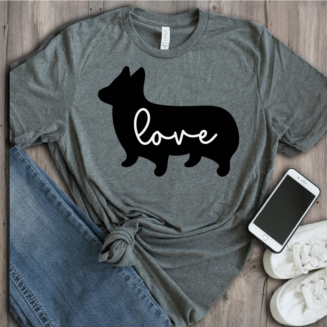 Love Inside Corgi Svg - Instant Digital Download - Corgi Cut File ...