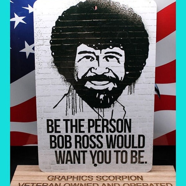 Bob Ross Svg - Etsy