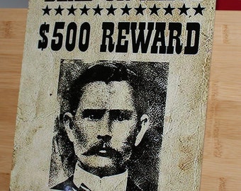 Jesse James Wanted Posters - Etsy