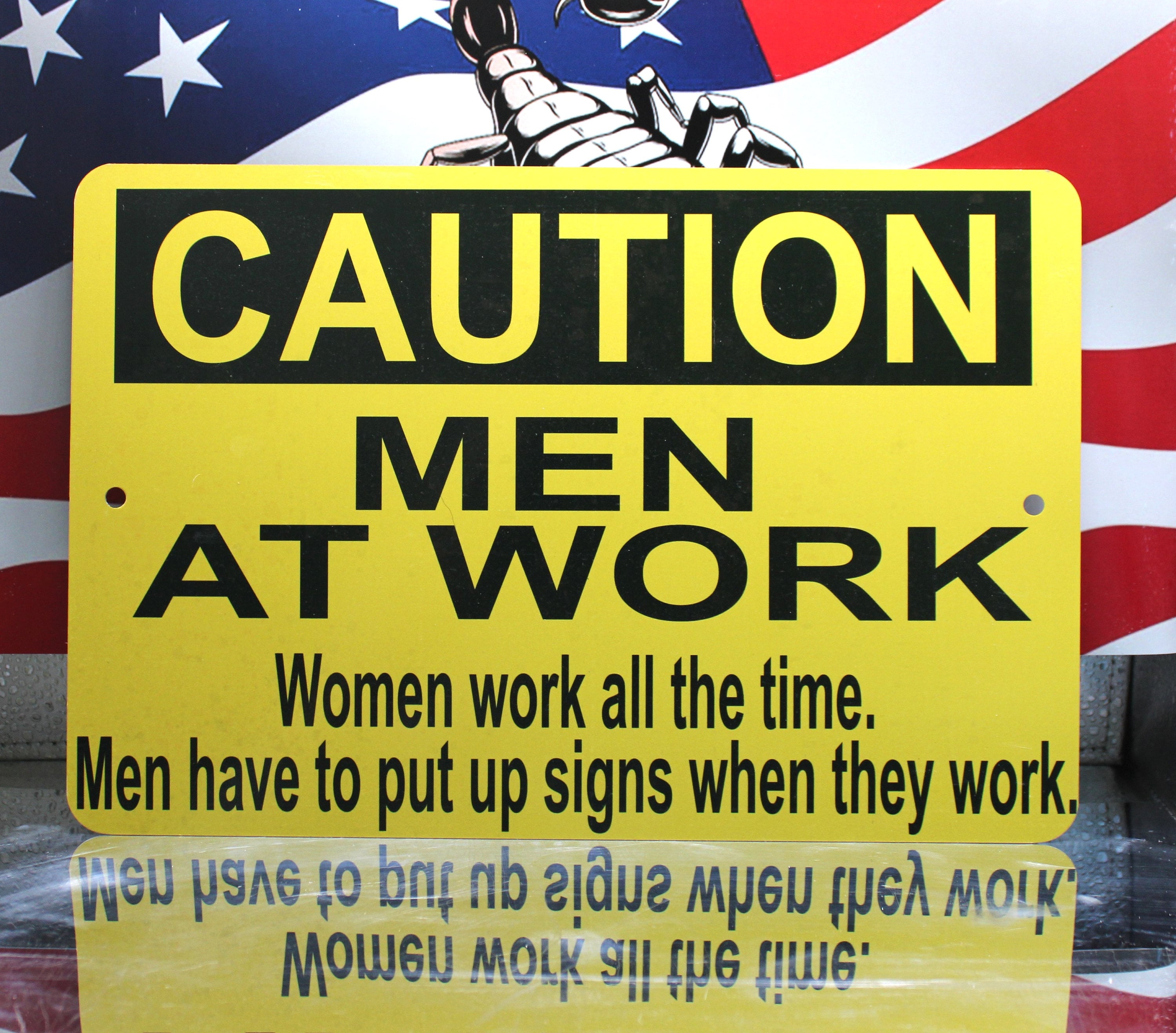 Caution Men at Work Funny Aluminum Sign 8x12 In - Etsy