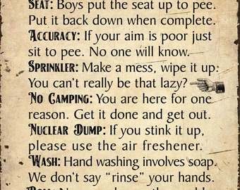 Answer Desk Rates Funny Aluminum Sign 8x12 In | Etsy