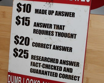 Desk Funny Sign - Etsy