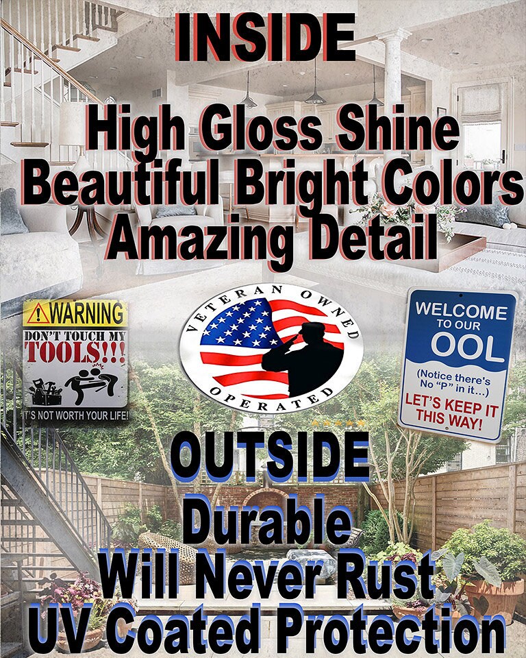 Before You Break Into My House/ Get Right With Jesus Funny Aluminum Sign 8x12 In - Etsy